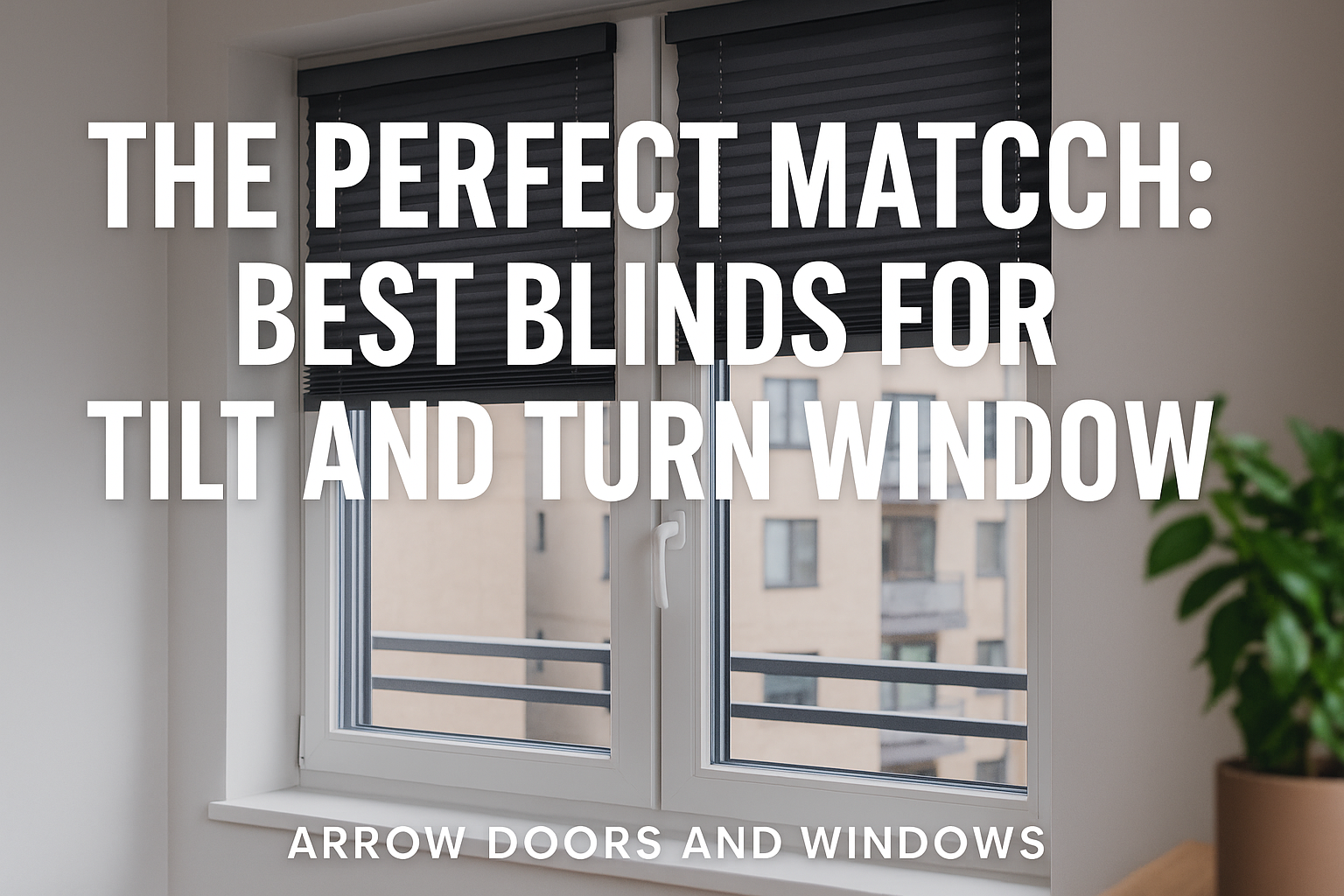 The Perfect Match: Best Blinds for Tilt and Turn Windows | Arrow Doors ...